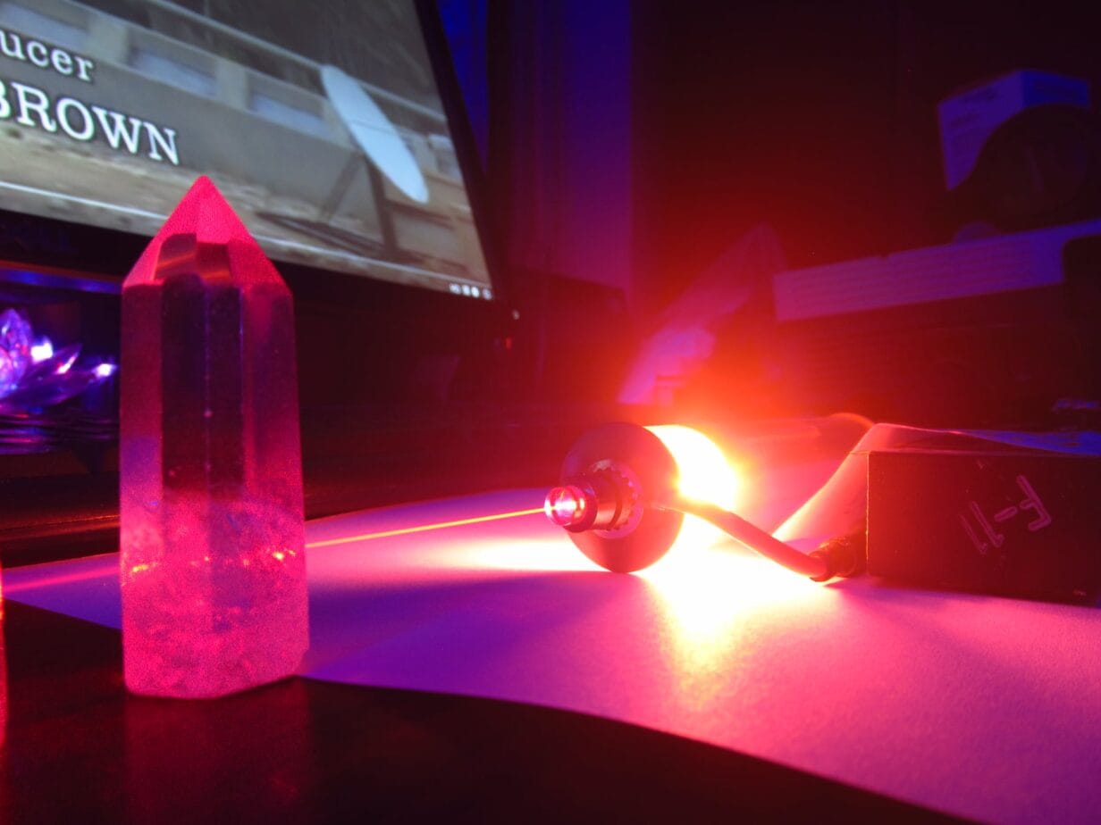 Stages of laser manufacturing for wave genetics experiments 2022